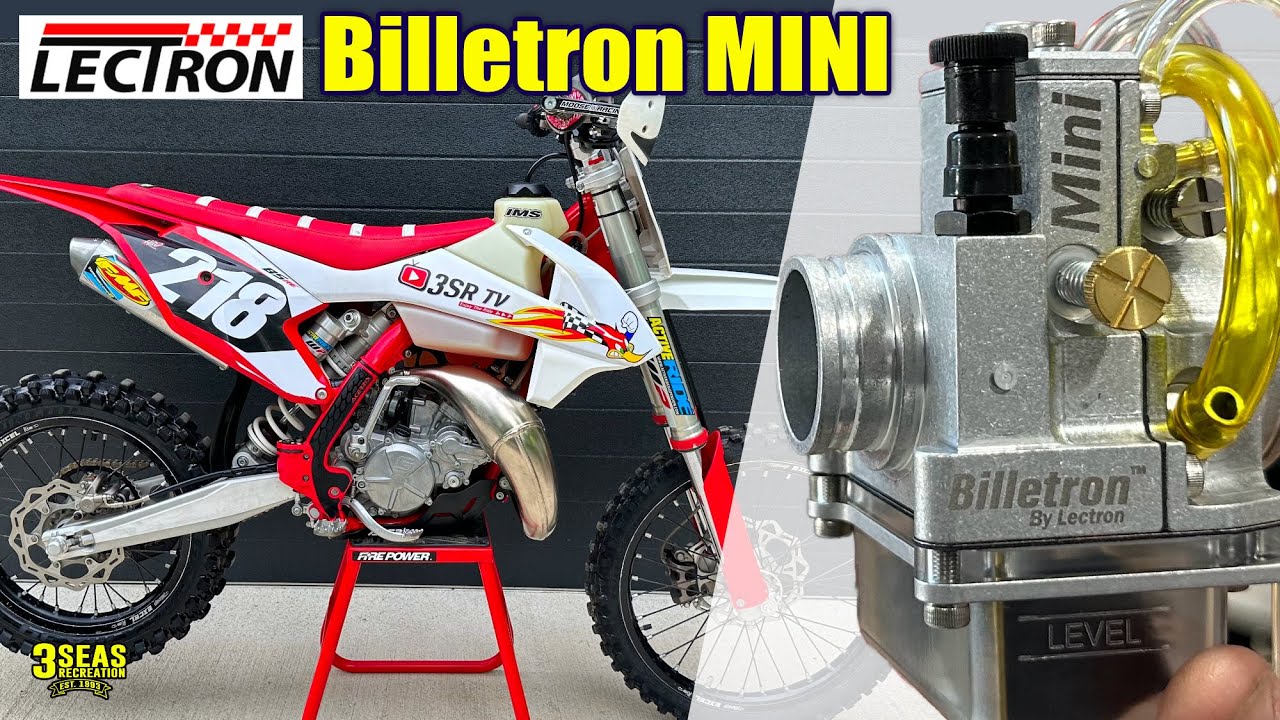 Lectron BILLETRON™ MINI (85cc-112cc) 29mm - FULL Install and First Test ...