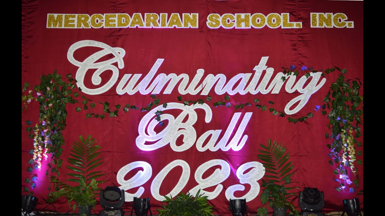 Mercedarian Culminating Ball 2023 - YouTube