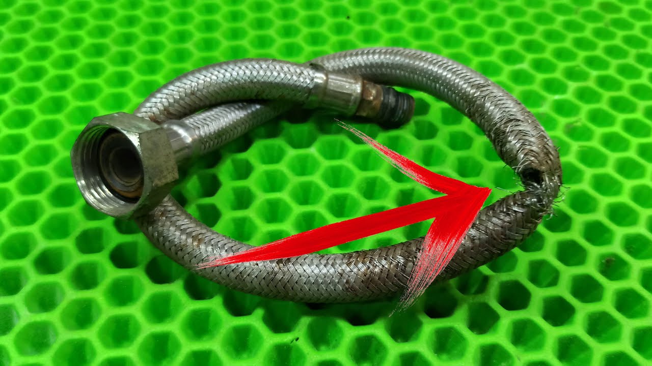 Don't throw away a torn connecting hose. SECRETS and Ideas from ...