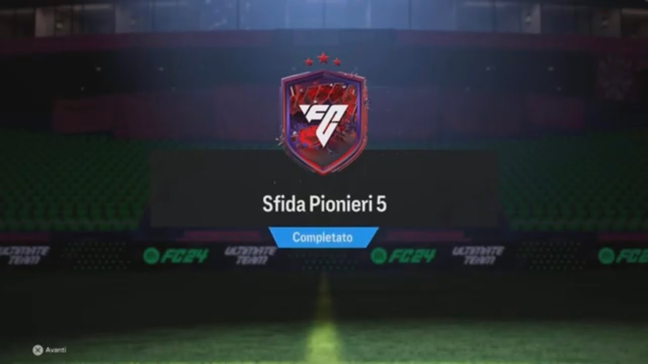 FC24 - WALKOUT - TRAILBLAZERS CHALLENGE 5 - SFIDA PIONIERI 5 - DEFI ...
