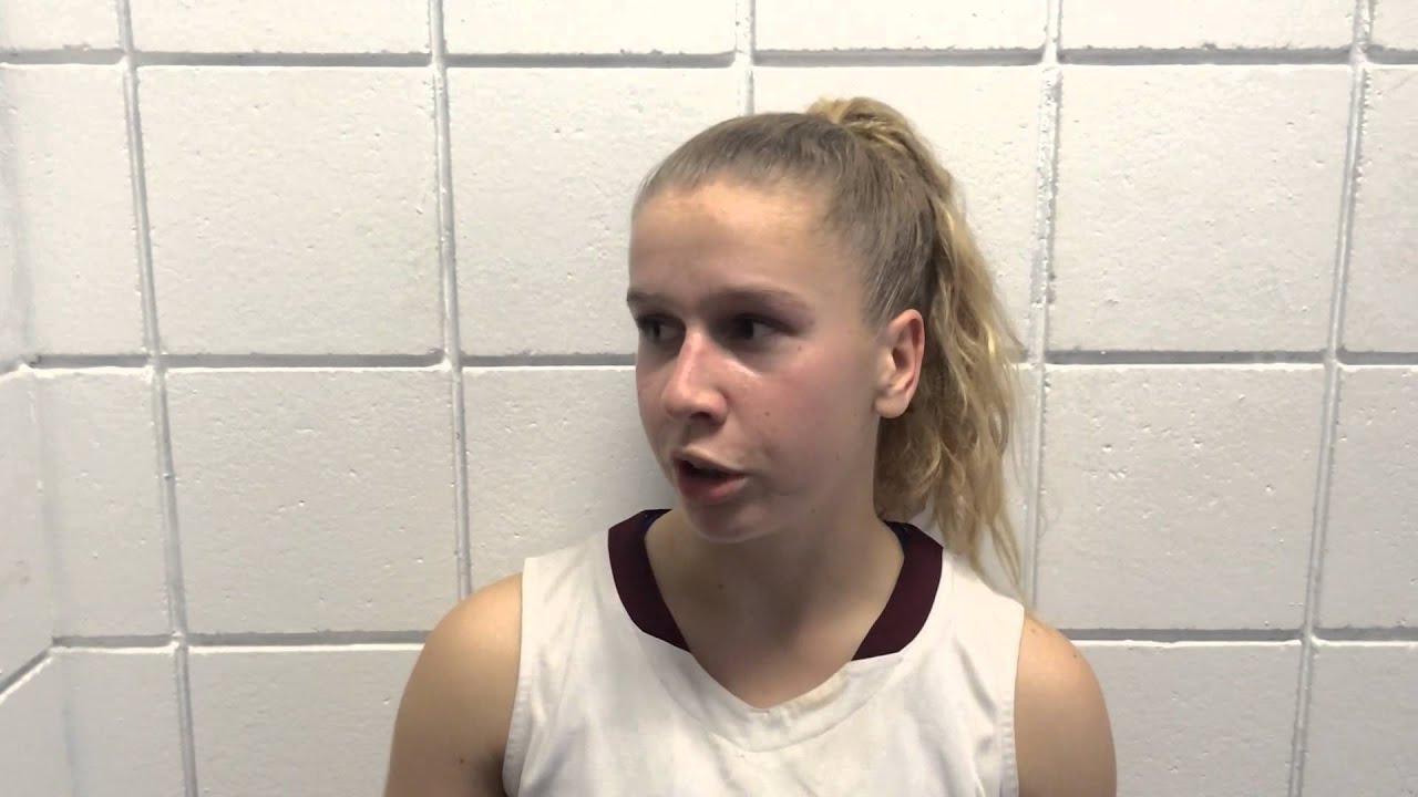 Jamie staples on her 2015 pioneer valley tipoff - YouTube