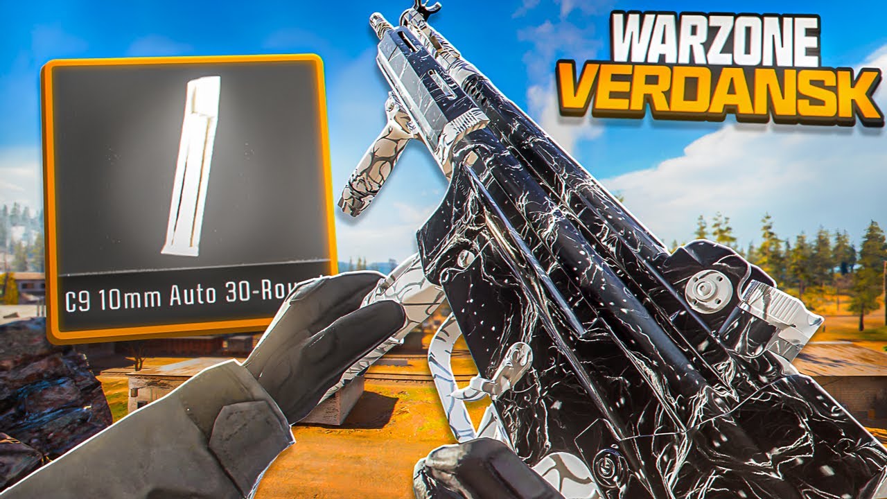 USING the NEW *MAX DAMAGE* ATTACHMENT on the C9 in WARZONE! (Verdansk ...