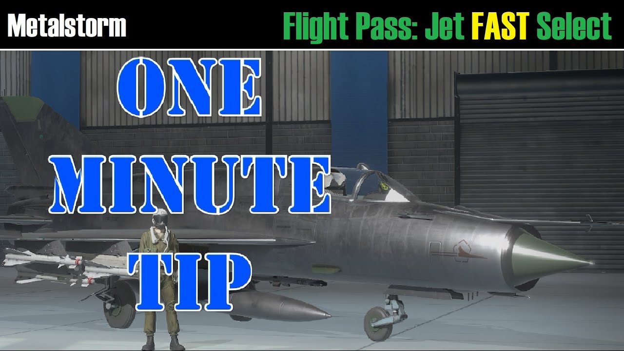 Fast Tip: Choose Jet Quick for Flightpass | Metalstorm - YouTube