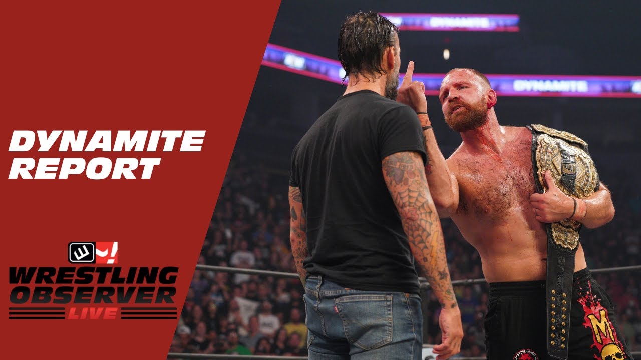 Dynamite had CM Punk, a trios mystery, blood, and Harland: Wrestling ...