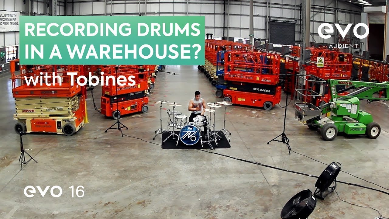 Getting a MASSIVE drum sound with EVO 16 - feat. ‪@tobines‬ - YouTube