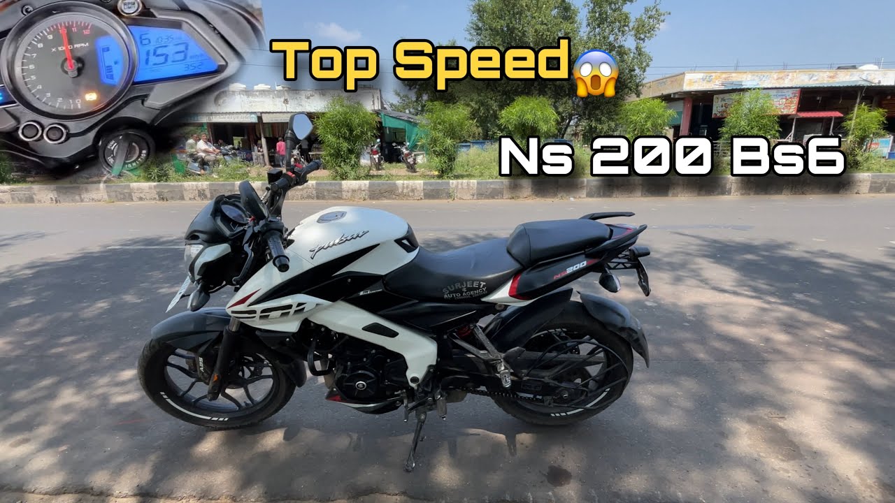 Ns 200 Top Speed 2023 || Ns 200 Bs6 || Ns 200 Bs6 Top Speed😱 #youtube # ...