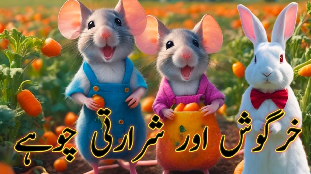 Khargosh Aur Shararti Choohay Ki Kahani | The Rabbit & Naughty Rats ...