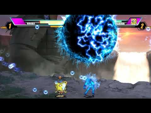 Raiden vs Spongebob Squarepants [JUMP FORCE MUGEN] - YouTube