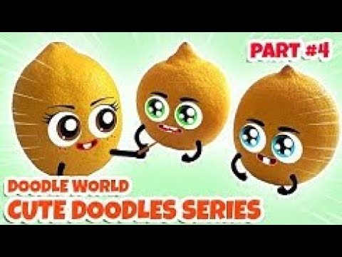 Doodles world 🌎 ll Cute doodles series part - 4 ll Funny videos 😝 ll ...