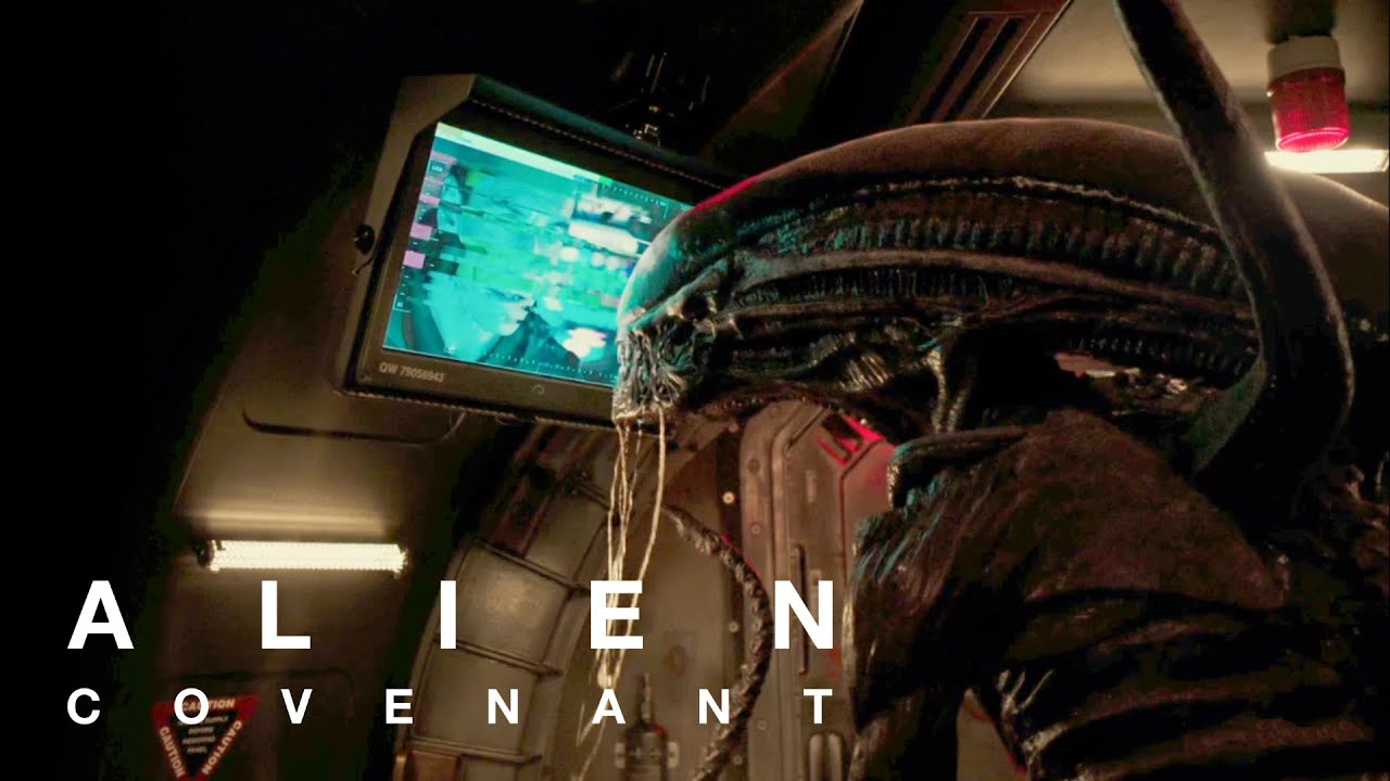 Daniels expulsa al Protomorfo (Latino) | Alien: Covenant | 2017 ...