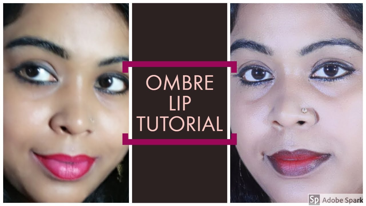HOW TO : OMBRE LIP TUTORIAL • RUMPA'S FASHION - YouTube