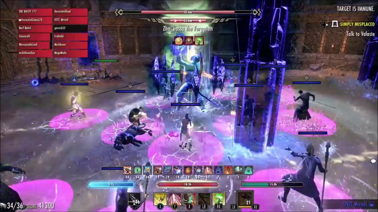 ESO - Zhaj'hassa 1st Boss vMoL - Stamplar POV [HotR] - YouTube