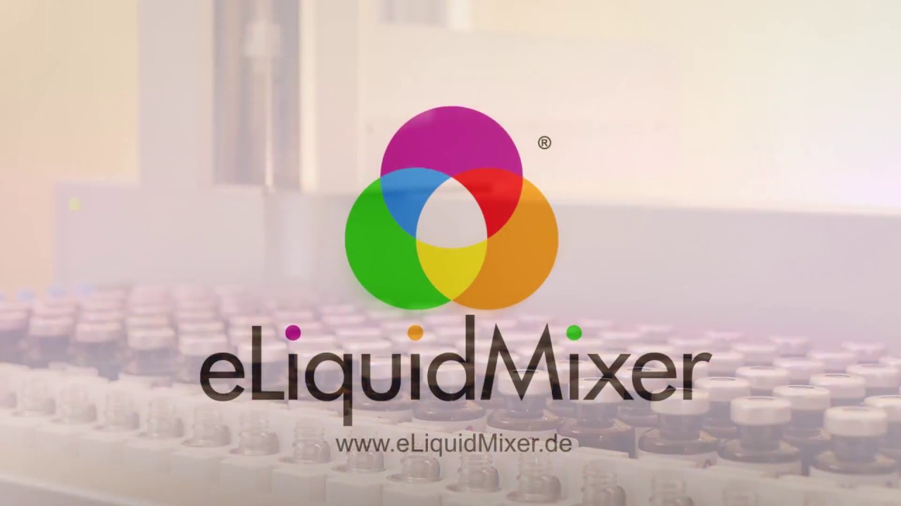 e liquid mixer - YouTube