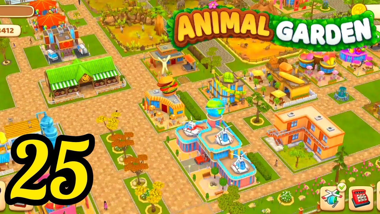 Animal Garden : Zoo And Farm Gameplay LEVEL UP 39 - YouTube