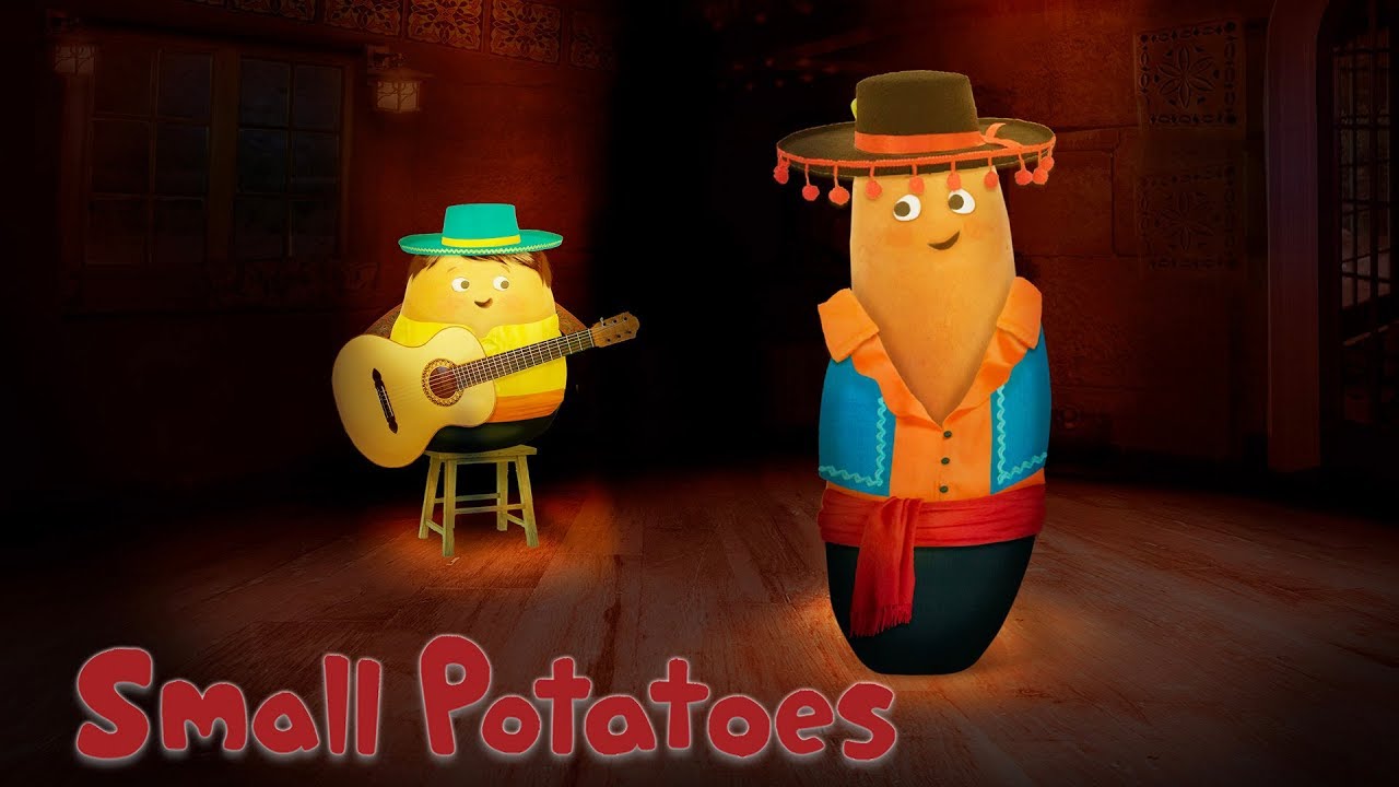 Small Potatoes - Potatoes Love Dancing | Songs for Kids | Cartoons for ...