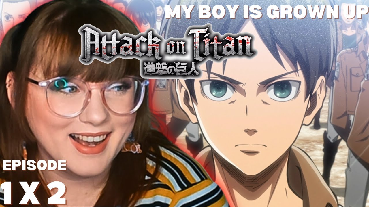 LOOK AT MY BOY!! - Dr of Literature FIRST React to Attack On Titan 1x2 ...