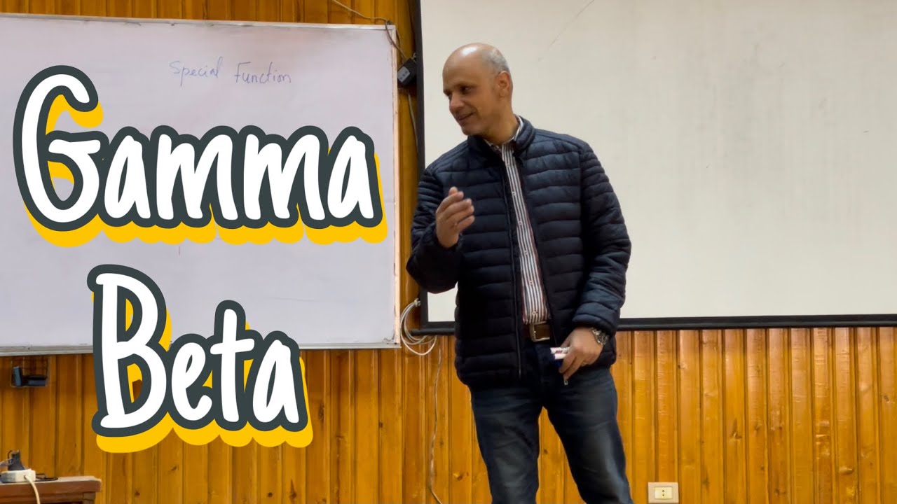 Math 4 | Dr.Samir shams eldin | Gamma and beta - YouTube