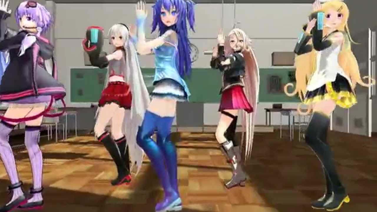 [MMD] VOCALOID HD: Crayon Pop - Bar Bar Bar - YouTube