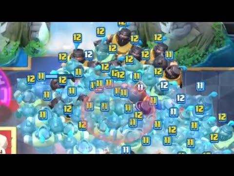 playing game with infinite Mega Knight - YouTube