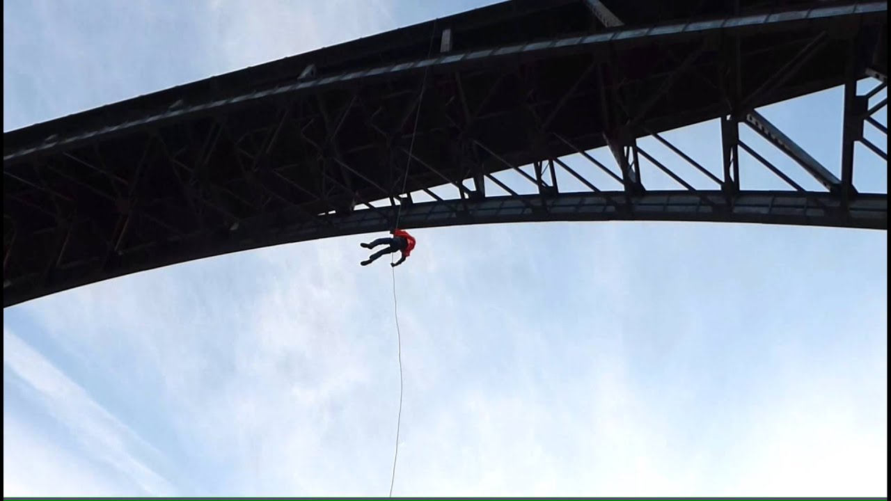 Superior Bridge Drop - YouTube