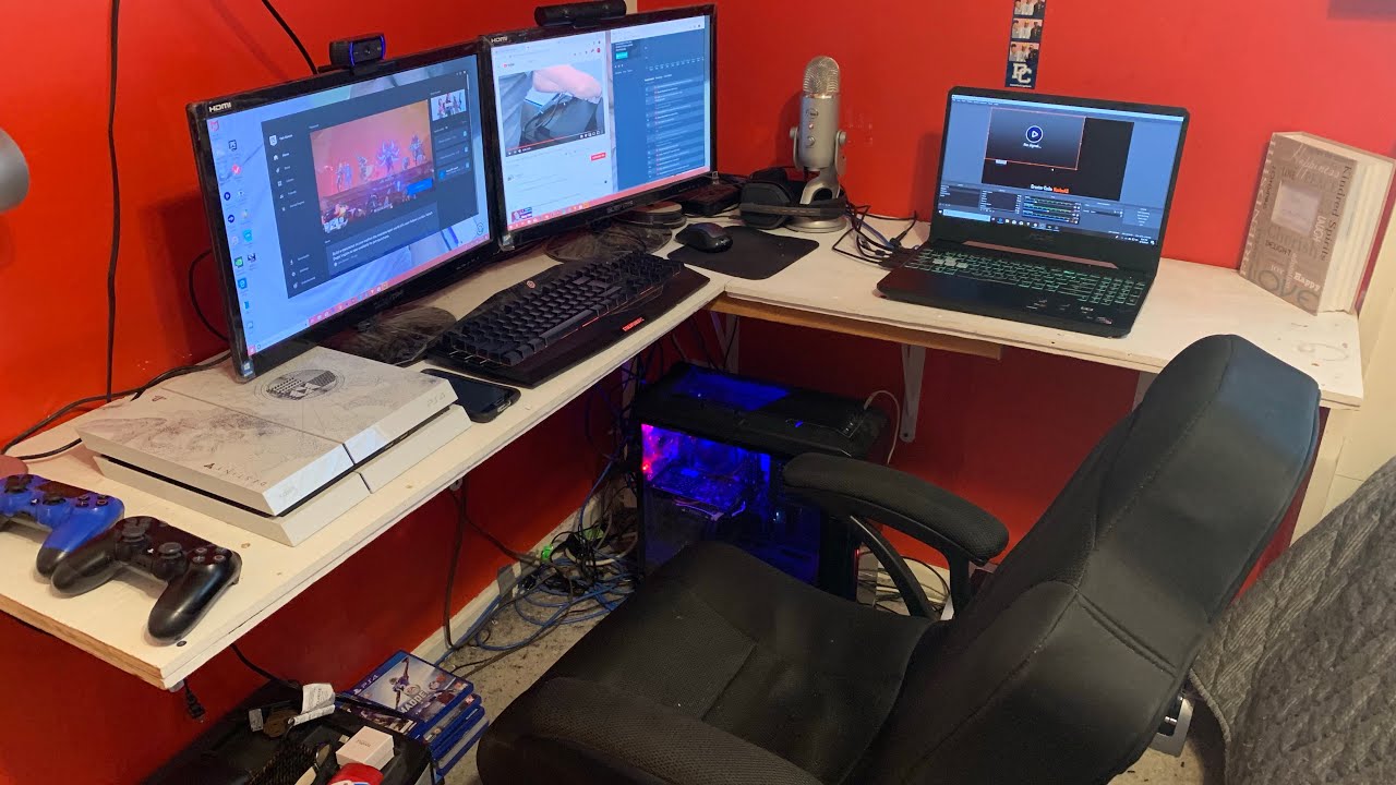 The Gaming setup that will get me 1 Million Subscribers | Room Tour ...