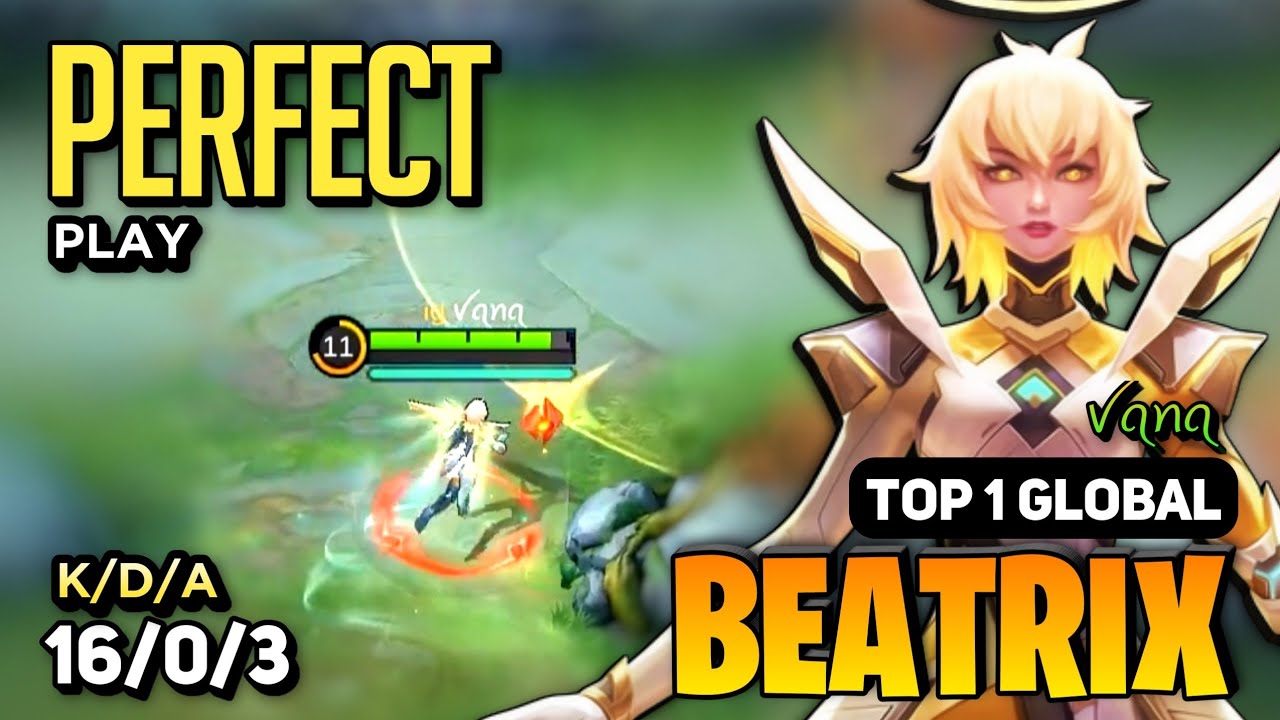 PERFECT PLAY! Beatrix Best Build 2023 [ Beatrix Top 1 Global ] By ...