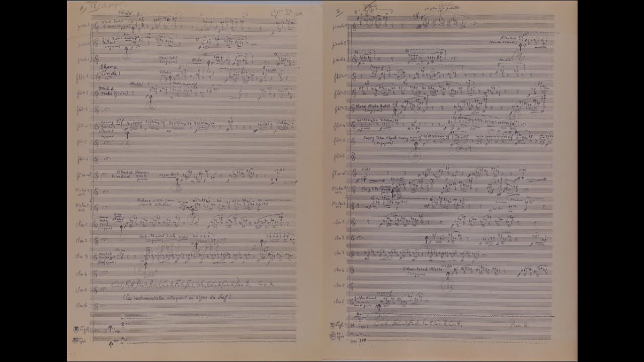 Messiaen, Olivier (1989): Éclairs sur l'Au-Delà… - IX. Plusieurs ...