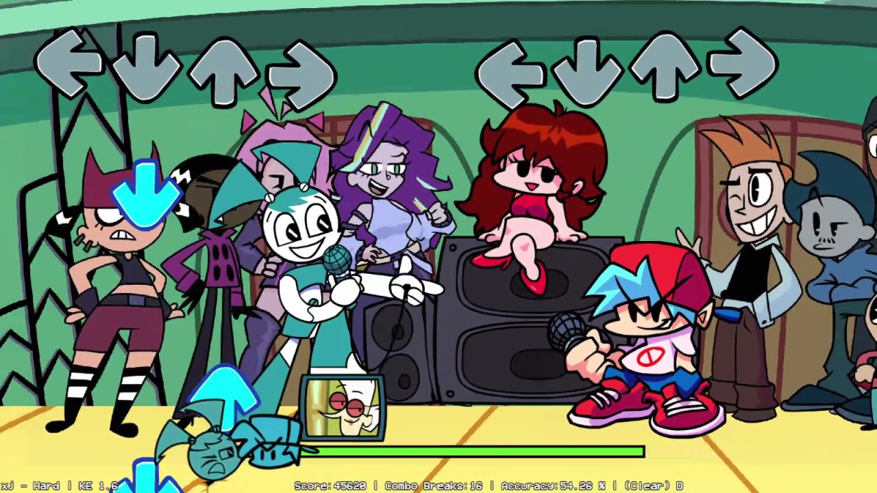 FnF vs Jenny la adolecente robot .-. - YouTube