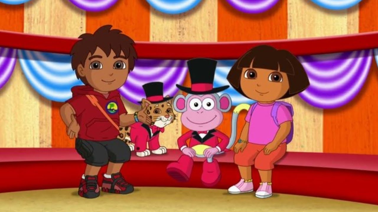Dora and friends in magic show - YouTube