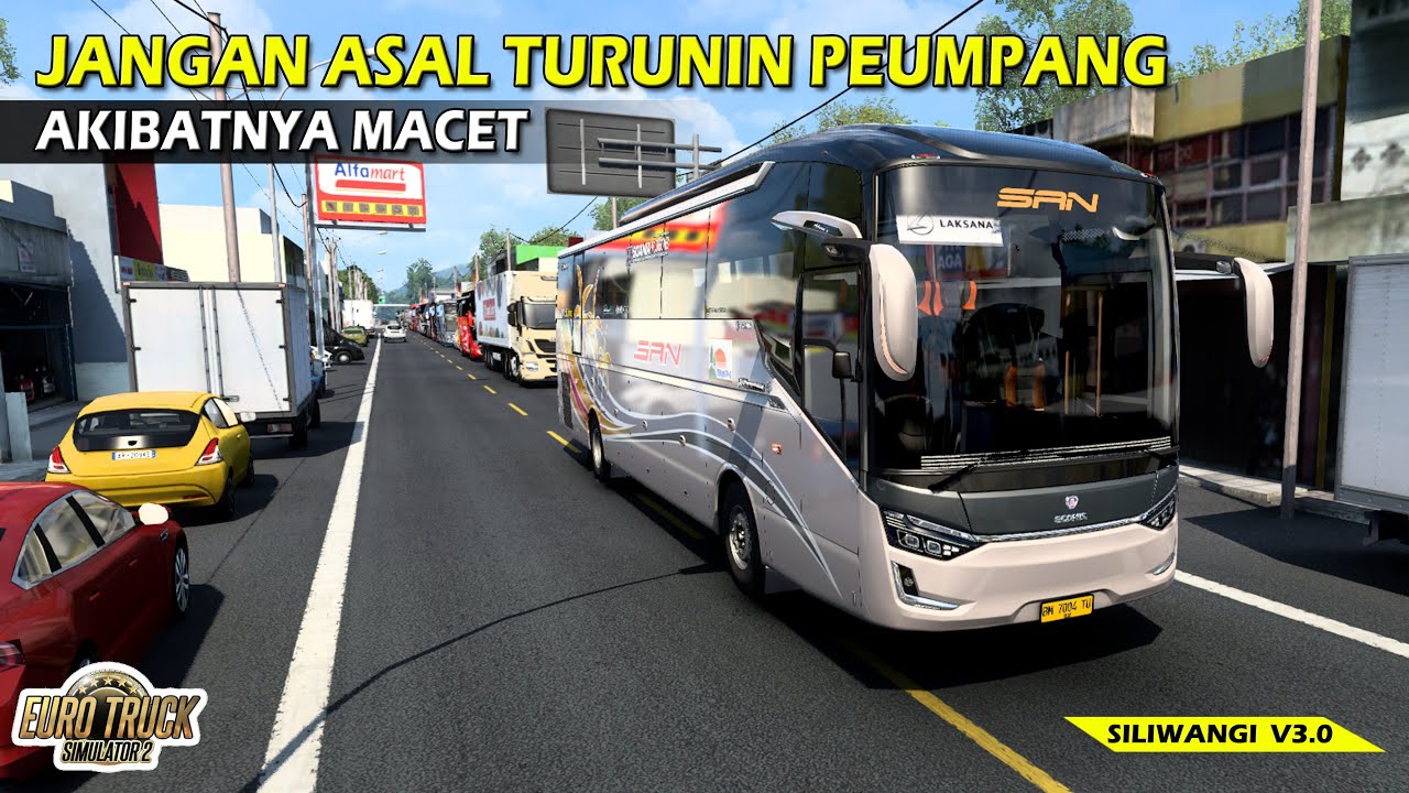 Dari Terminal Sukabumi Ini Lanjutan Perjalanan Kemarin ets2 indonesia ...