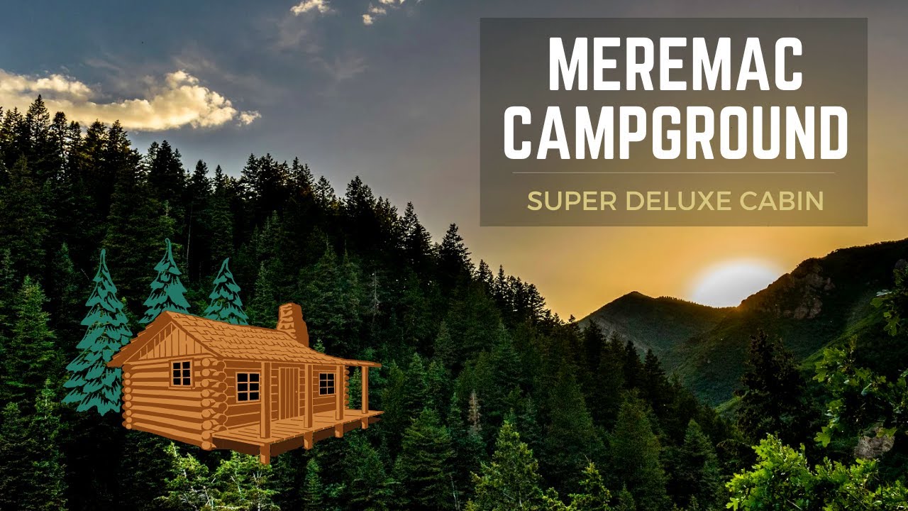 Deluxe Cabin at Meramec Campground - YouTube