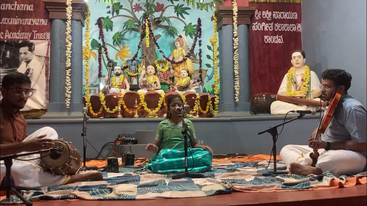 Saraswatee S - Rama Ni Pai - Kedara - Adi - Saint Tyagaraja - YouTube