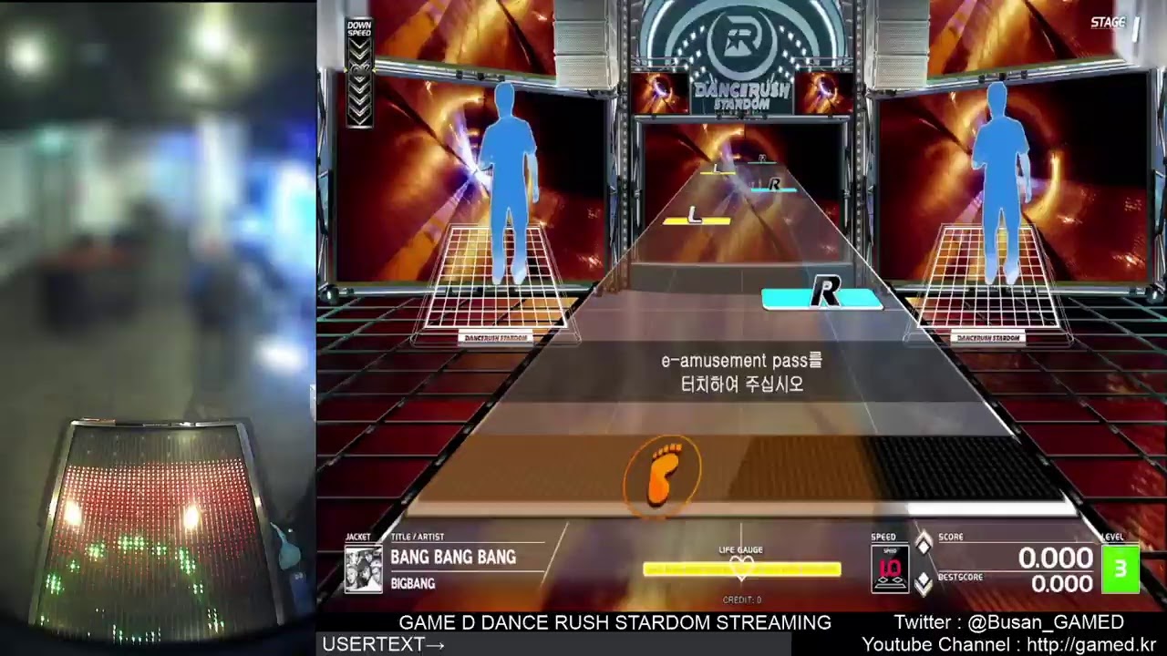 [DANCERUSH STARDOM] 게임디 스트리밍/GAME D Live Streaming - YouTube