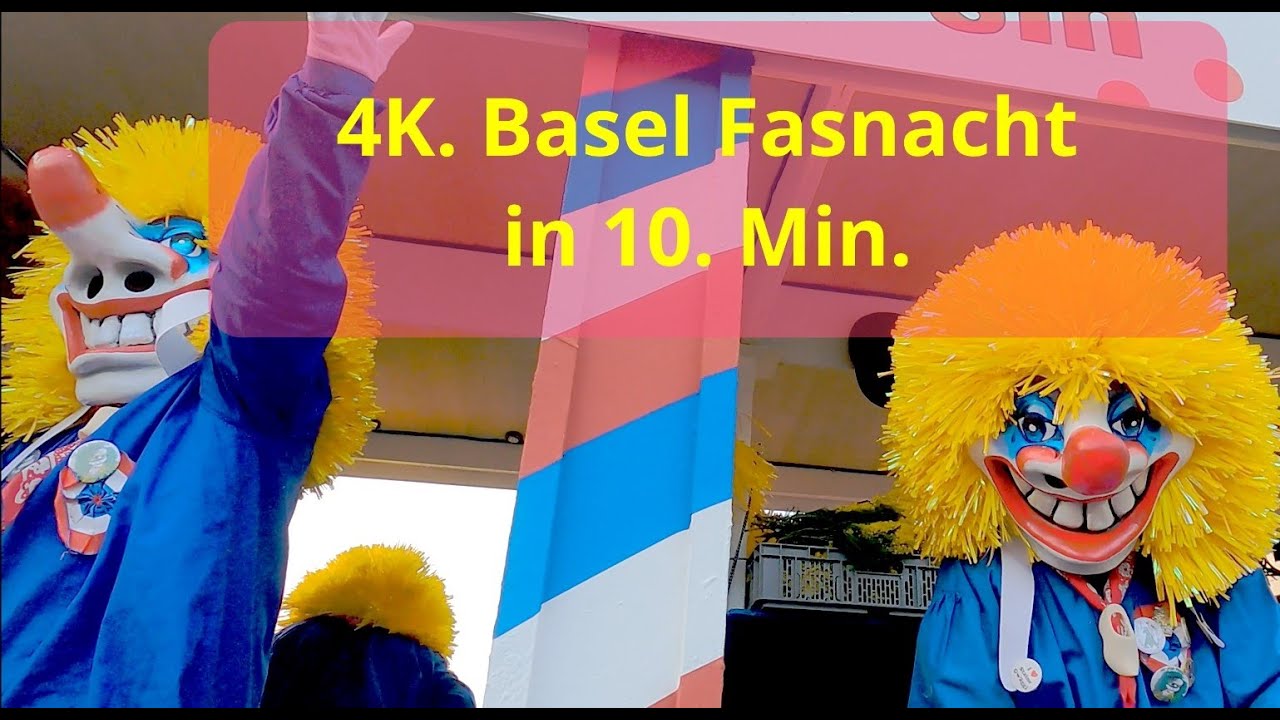4K Switzerland, Carnival in Basel [Switzerland] - YouTube