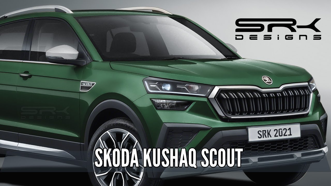 Skoda Kushaq Scout - Photoshop Car Rendering | SRK Designs - YouTube