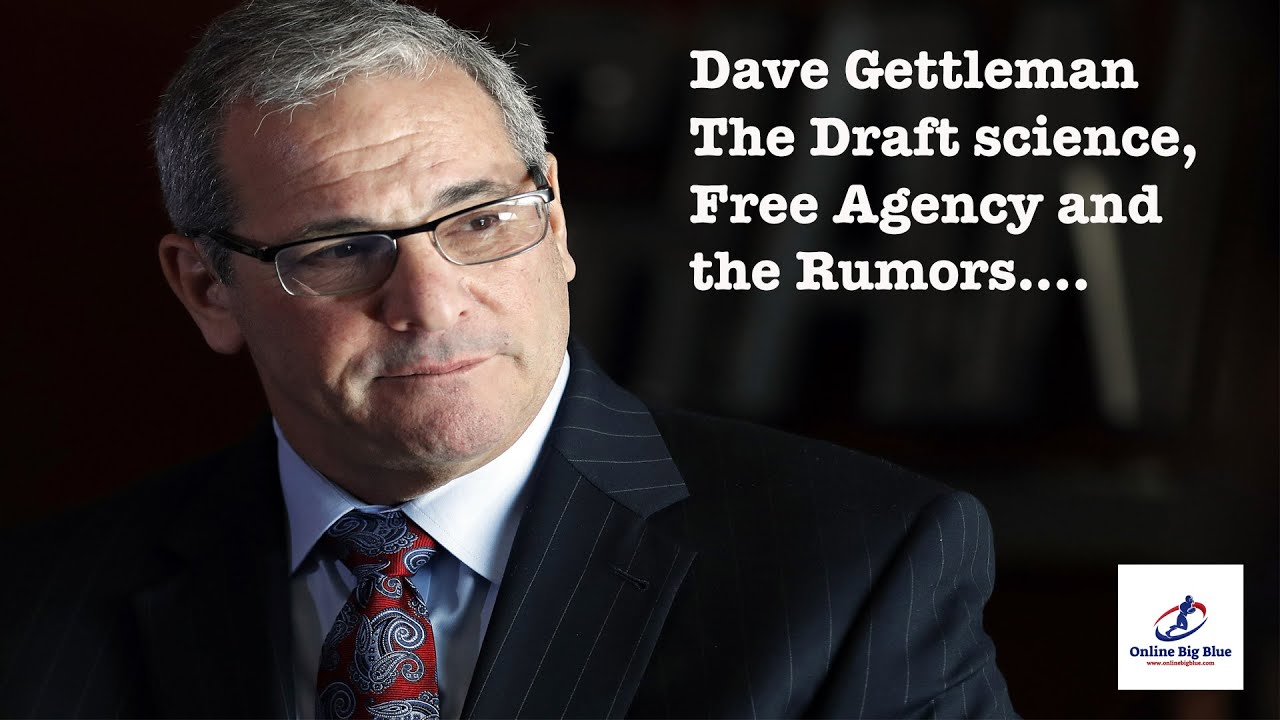 New York Giants Dave Gettleman - The Draft Science, Free Agency & the ...