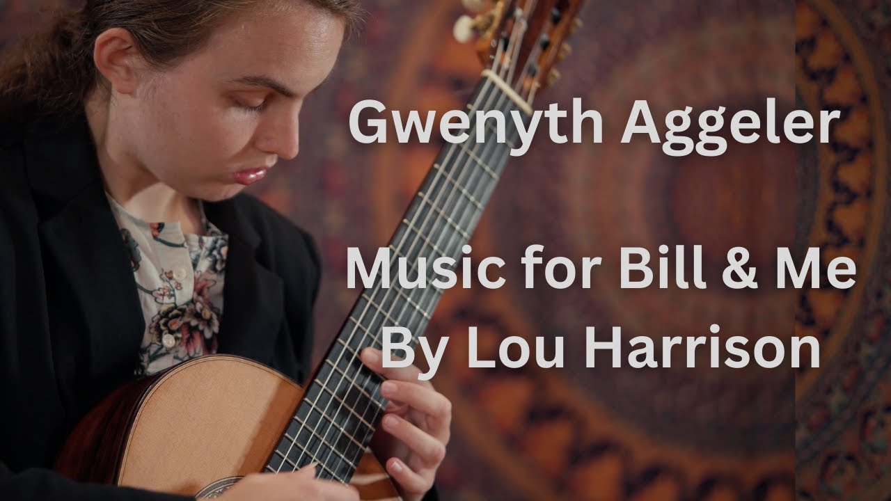 Gwenyth Aggeler plays Music for Bill & Me by Lou Harrison | Ex-Aequo ...