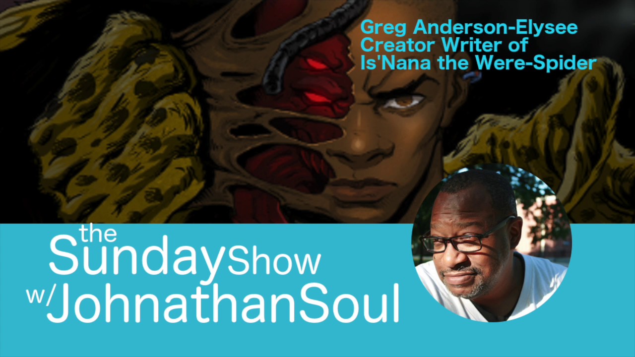 Horror comicbook writer Greg Anderson-Elysee author of Is'Nana the Were ...