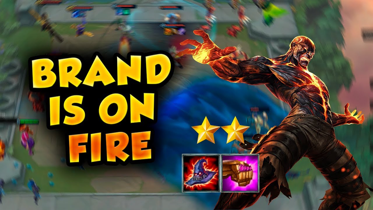 ⭐⭐ BRAND IS ON FIRE! | TFT | Teamfight Tactics - YouTube