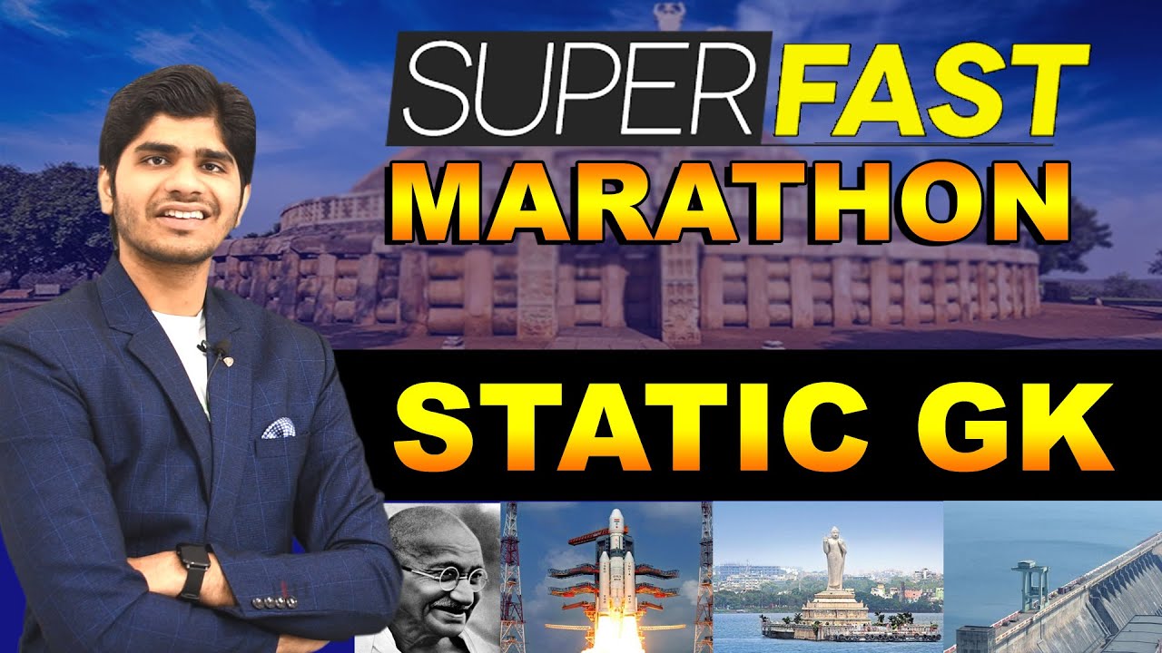 Static GK Superfast Marathon Topic Wise | संपूर्ण STATIC GK एक ही ...