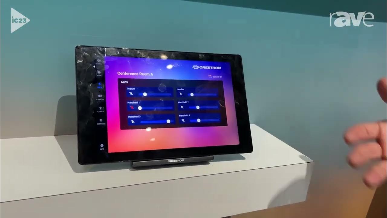 InfoComm 2023: Crestron Demonstrates New Crestron Construct UI Editor ...