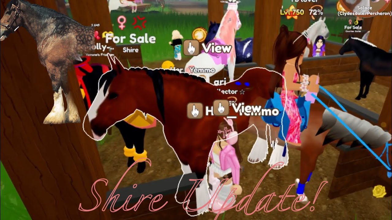 NEW SHIRE UPDATE! {Went Shire Hunting} | AriPlaysWhi - YouTube
