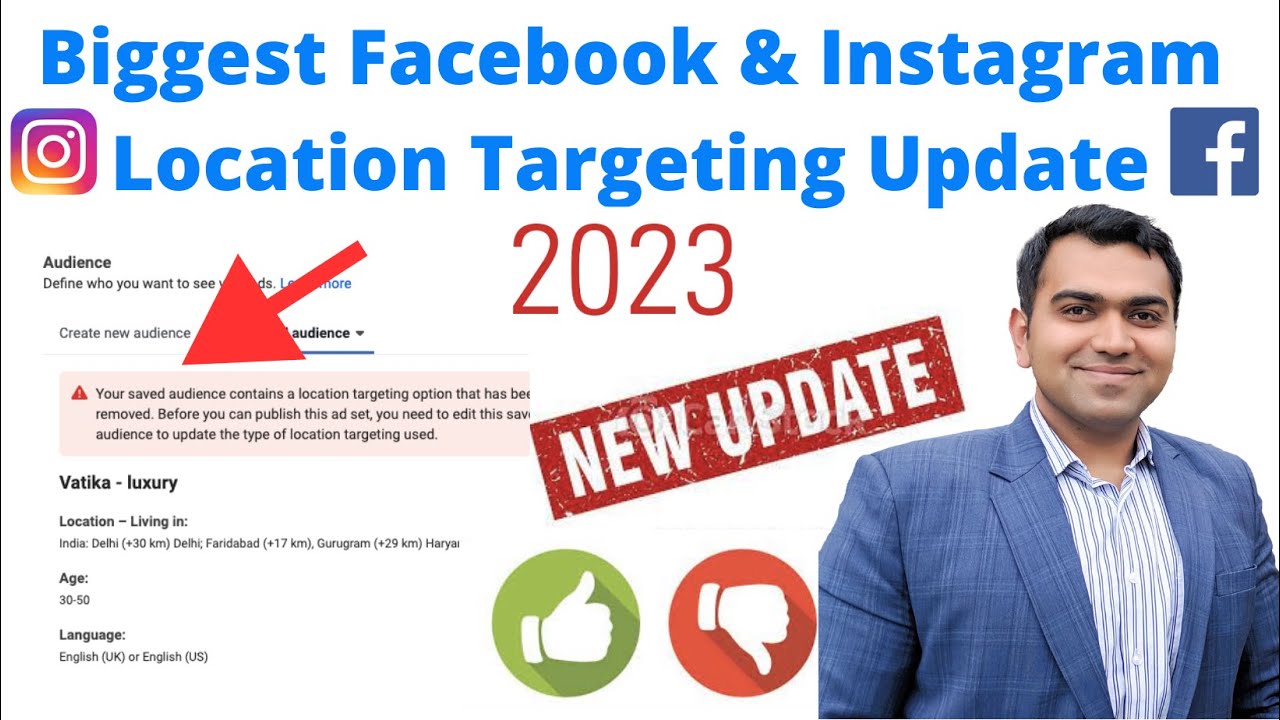 Biggest Location update in Facebook and Instagram ads | Meta Location ...
