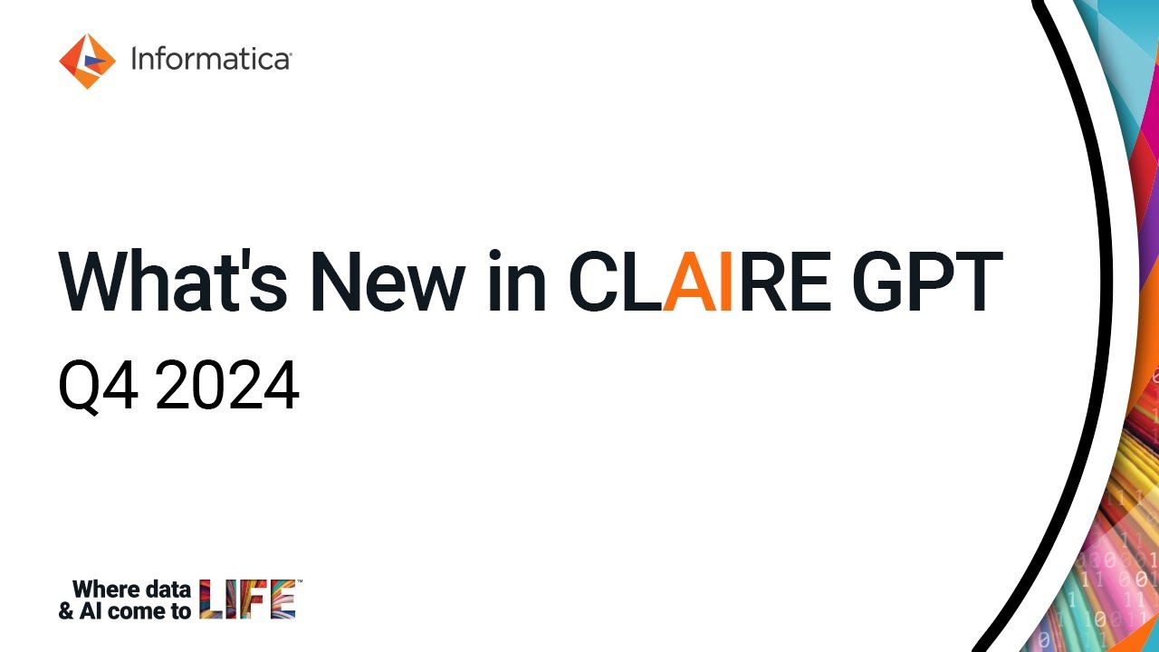 What's New in CLAIRE GPT - Q4 2024 - YouTube