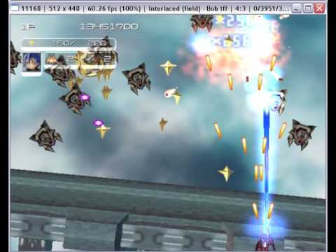 PCSX2 0.9.6 - The Shooting Double Shienryu - Playstation 2 Emulator ...