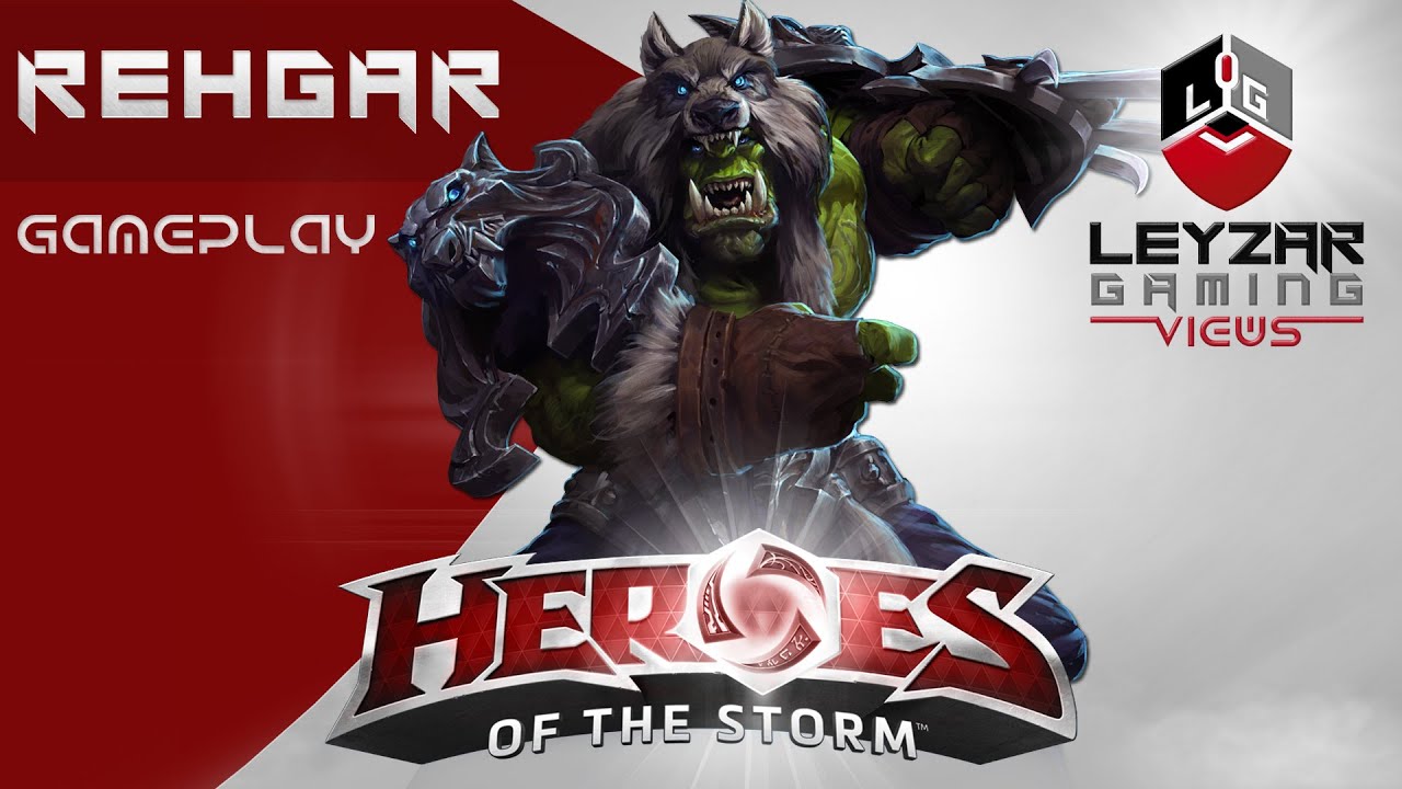 Heroes of the Storm (Gameplay) - Rehgar - All Supports for Fun! (HotS ...