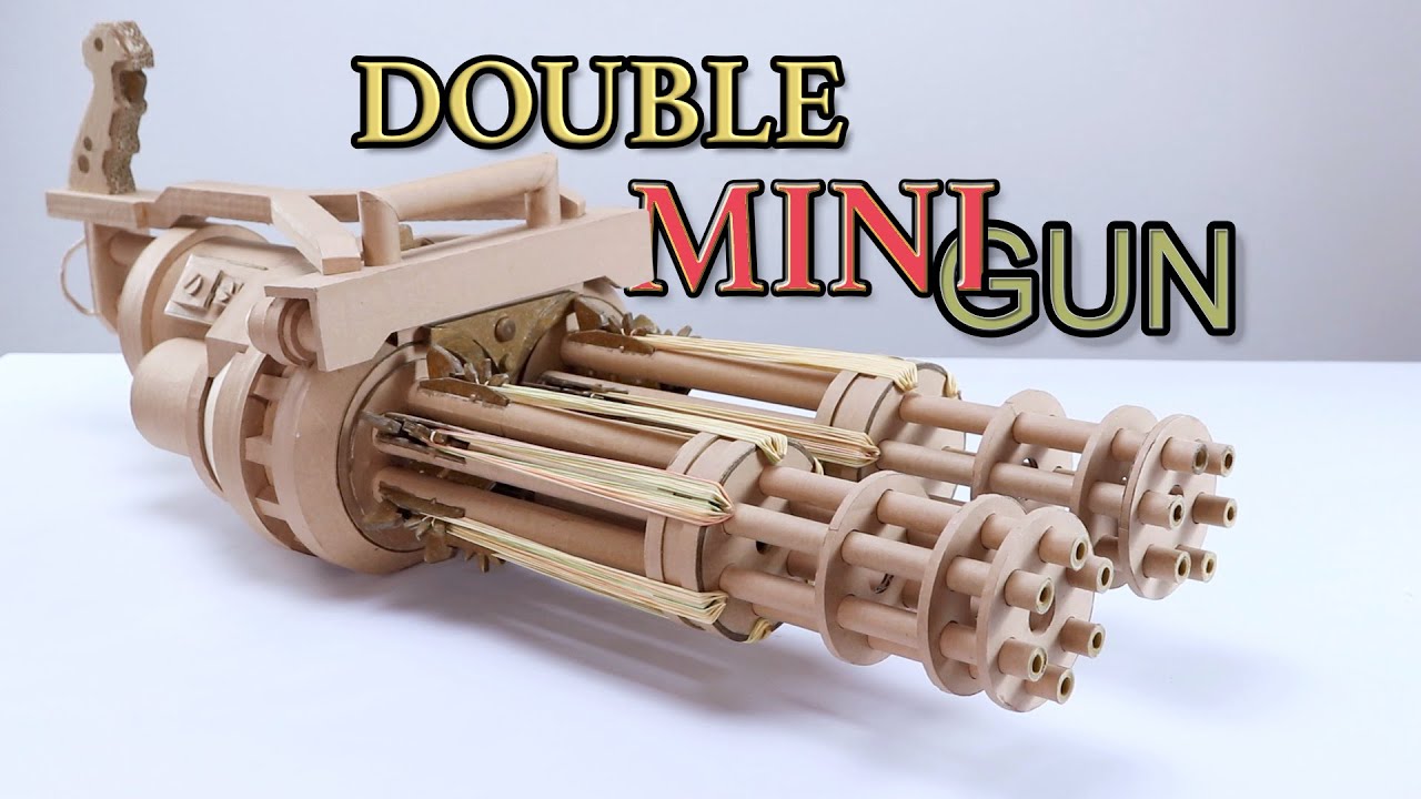 Double the Fun, Double the Madness | Unleashing Dual Cardboard Gun ...