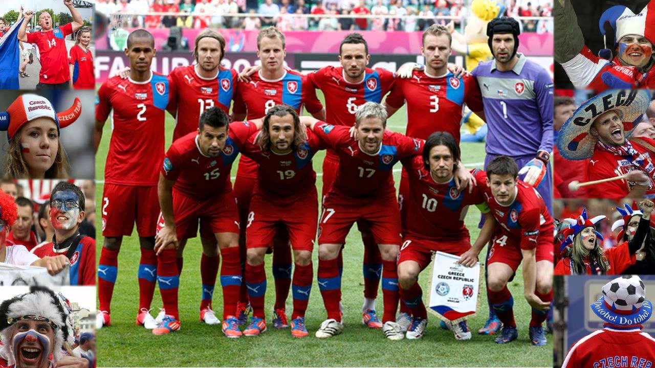 Official Czech National Football Anthem - Modrá, Bílá, Červená - YouTube