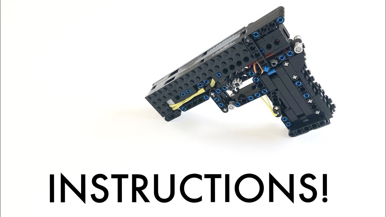 LEGO Pistol v4 Tutorial / Instructions - YouTube