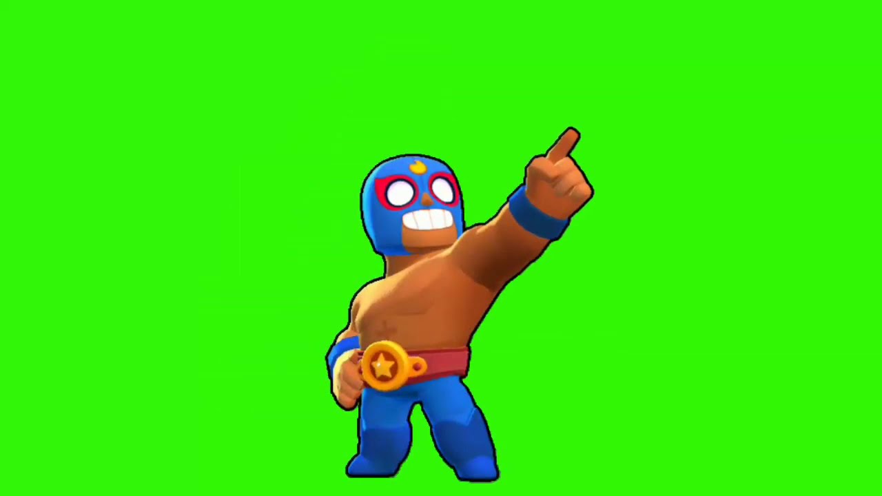 El Primo Winning Animation GREEN SCREEN - YouTube